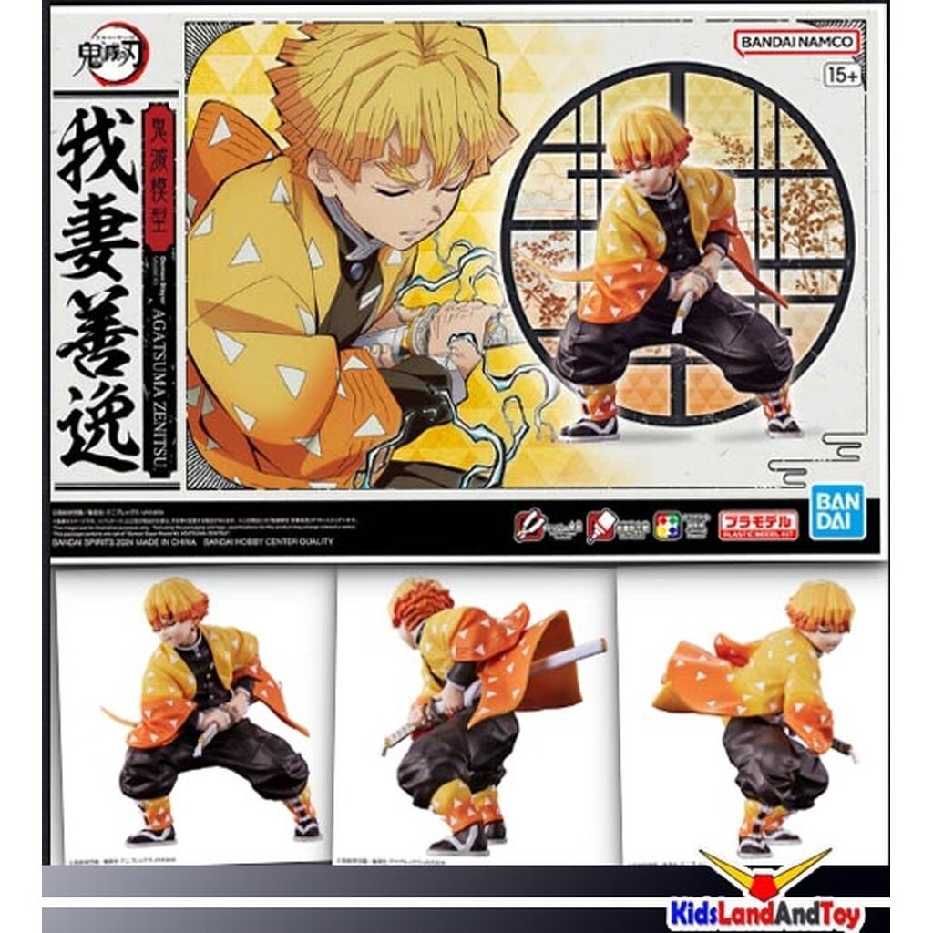 Bandai 4573102663825 Demon Slayer Model Kit AGATSUMA ZENITSU | Shopee ...