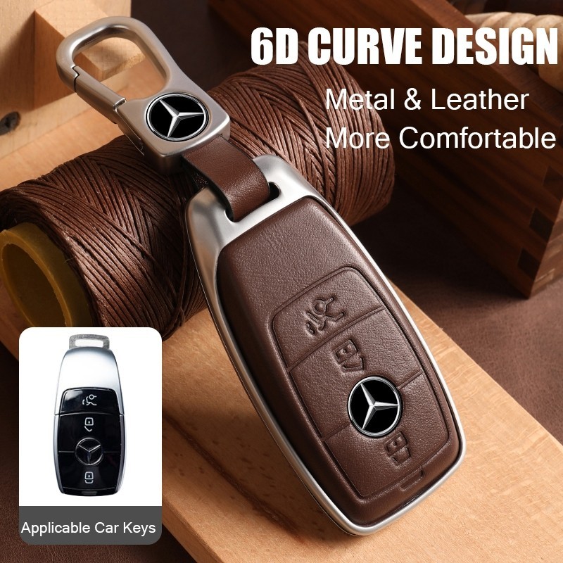 Cover Kunci For Mercedes Benz E200 AMG W203 W205 W210 W124 W202 W204 ...
