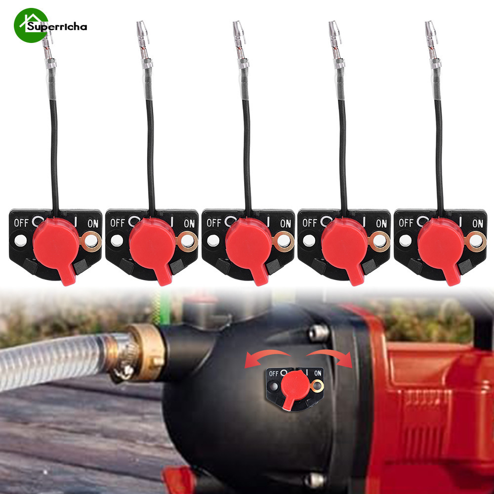 1/3pcs ON/OFF เครื่องยนต์ฆ่าหยุดสวิทช์- ใช้งานร่วมกับ Robin EY20 EY28 ...