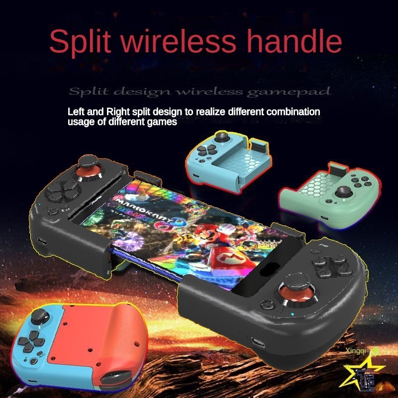 2024 ขายร ้ อน MOCUTE 061 บลูทูธ Gamepad ทวิภาคีแบบพกพาแยกกินไก ่ ซ ้ ...