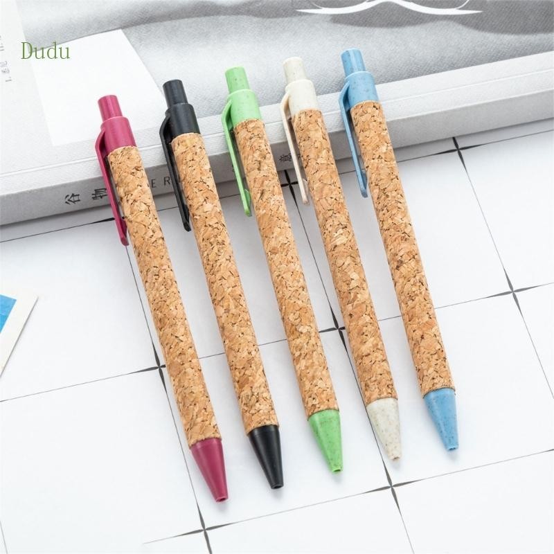 Dudu 5 ชิ ้ น Grains ปากกาลูกลื ่ น Smooth Writing Pen Retractable ปากกาลูกลื ่ น | Shopee Thailand