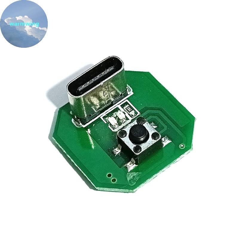 Warmwing DIY แผงวงจร Type C พอร์ตชาร์จการชาร์จแบบรวมและโมดูลชาร์จไฟฉายบอร์ดไดรเวอร์ TH | Shopee ...