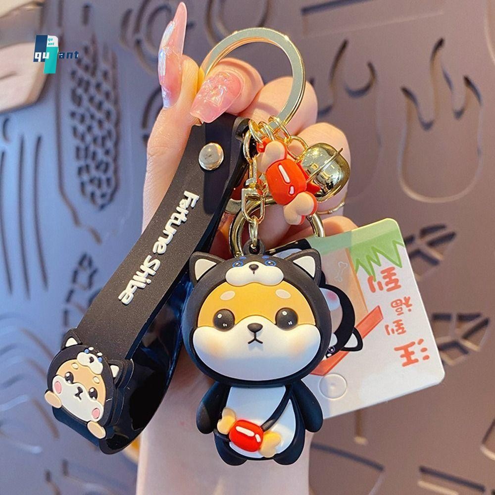 Quantumsky พวงกุญแจชิบะอินุ,สิบสองราศีจีน Kawaii Shiba Inu จี้, การ์ตูนน่ารักน่ารัก Shiba Inu ...