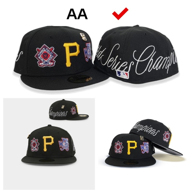 Black Pittsburgh Pirates ประวัติศาสตร์ 5X World Series Champions Grey ...