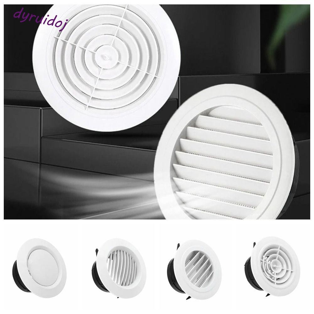 Dyruidoj1 Air Vent Extract Valve Grille, ปรับ 75-200 มม.รอบ Air Vent ...