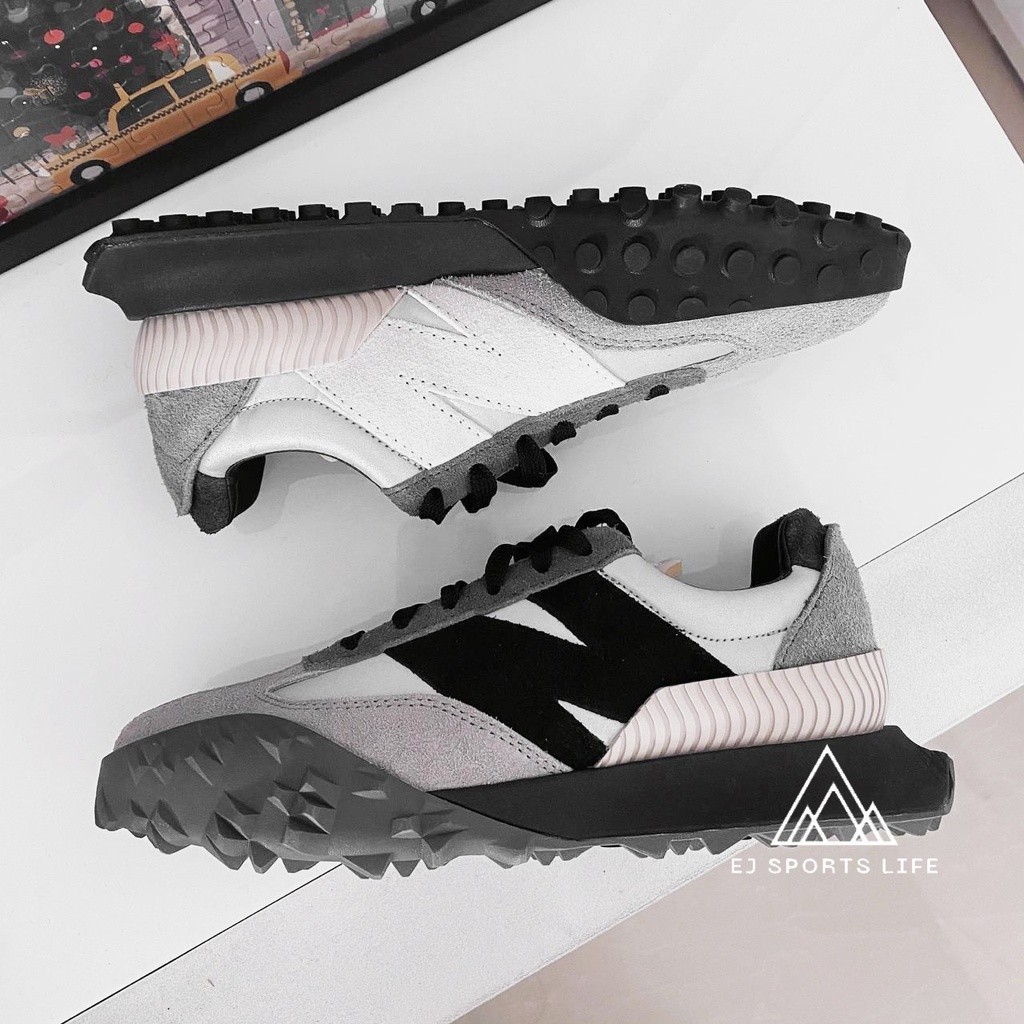 New BALANCE xc-72 nb xc72 สีเทา IU ทํางาน Big N Destruction Suede ผู ้ ...