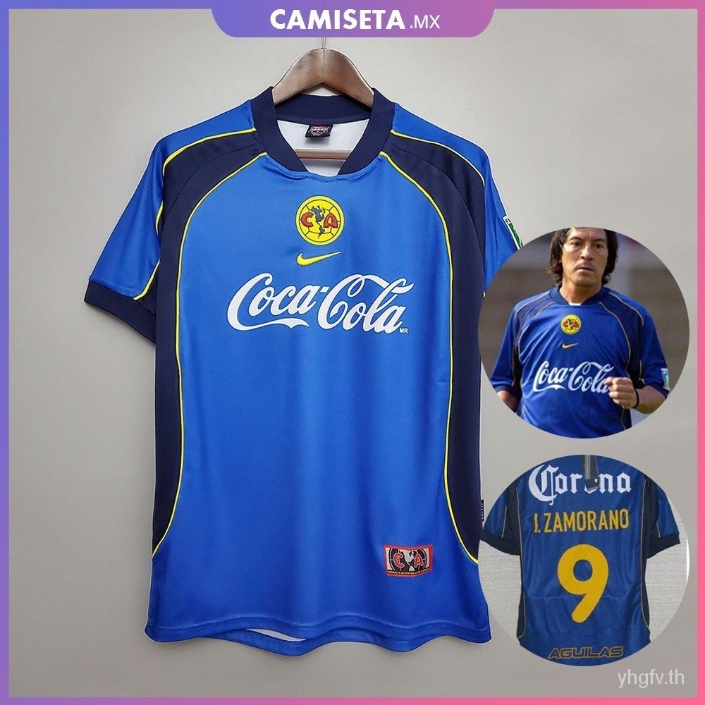2001-2002 Retro Jersey Club America เสื ้ อฟุตบอล PLOS | Shopee Thailand