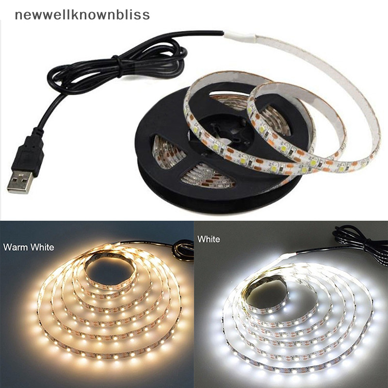 Newwellknownbliss 5V ทีวี LED Backlight USB LED Strip Light Decor โคมไฟ ...