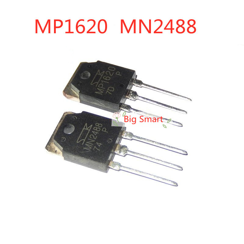 4 ชิ ้ น MP1620 MN2488 TO-3P 160V 10A เครื ่ องขยายเสียงทรานซิสเตอร ์ ...