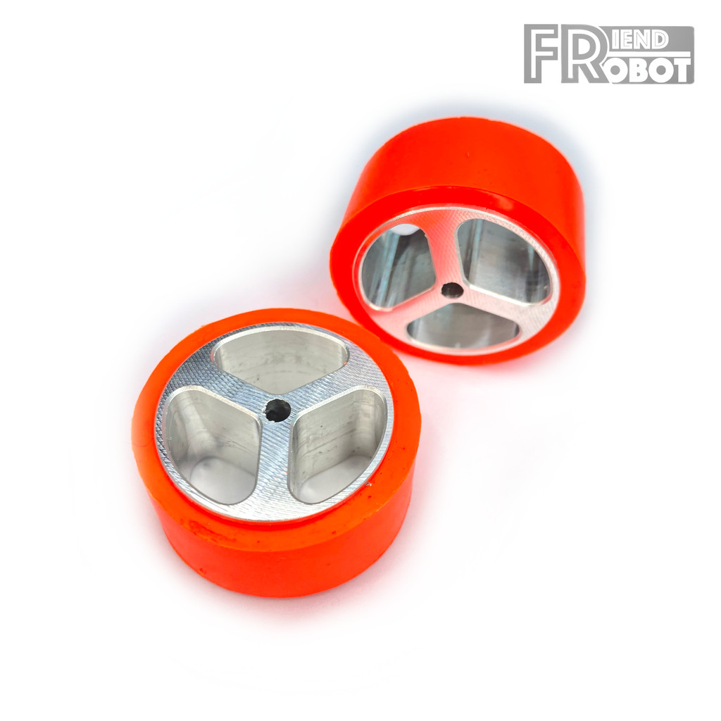 ล้อยางอะลูมิเนียม JSUMO ขนาด 43 x 20mm แกน 6 mm | Shopee Thailand