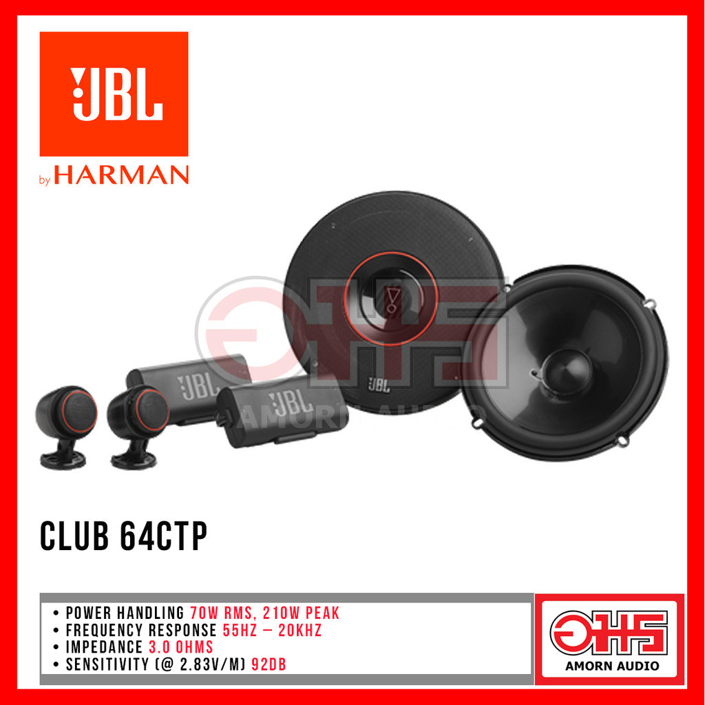 JBL Club 64CTP | 70W RMS, 210W peak | AMORN AUDIO | Shopee Thailand