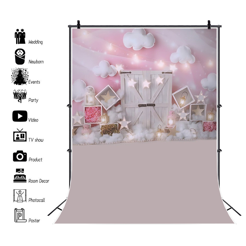 ฉากหลังการถ ่ ายภาพ , Cloud, Princess, Birthday, Girls, Baby ...