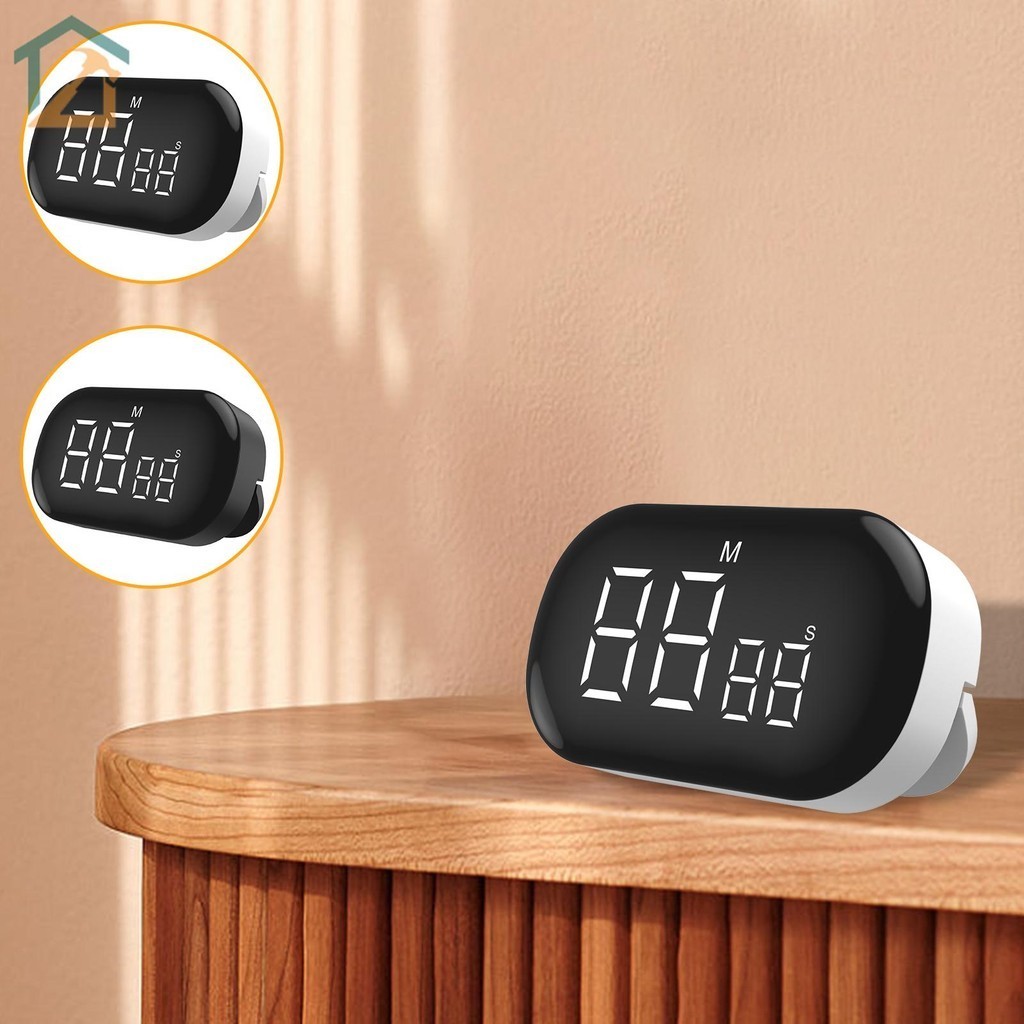 Digital Kitchen Timer Volume Adjustable Magnetic Timer with Large LED ...