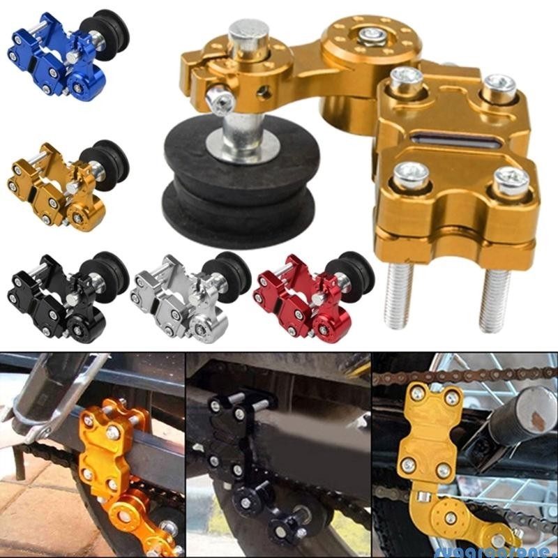 น้ําตาลมอเตอร์ไซด์โซ่ Tensioner Spring Guide Roller Slider Guide ...