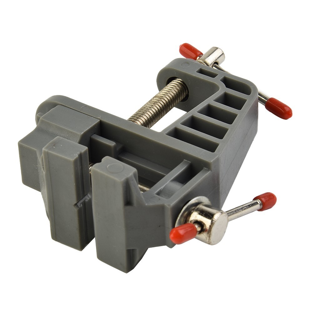 คีมจมูกแบนขนาดเล็ก Mini Table Bench Vise Clamp Hobby เครื่องมืองานไม้ ...