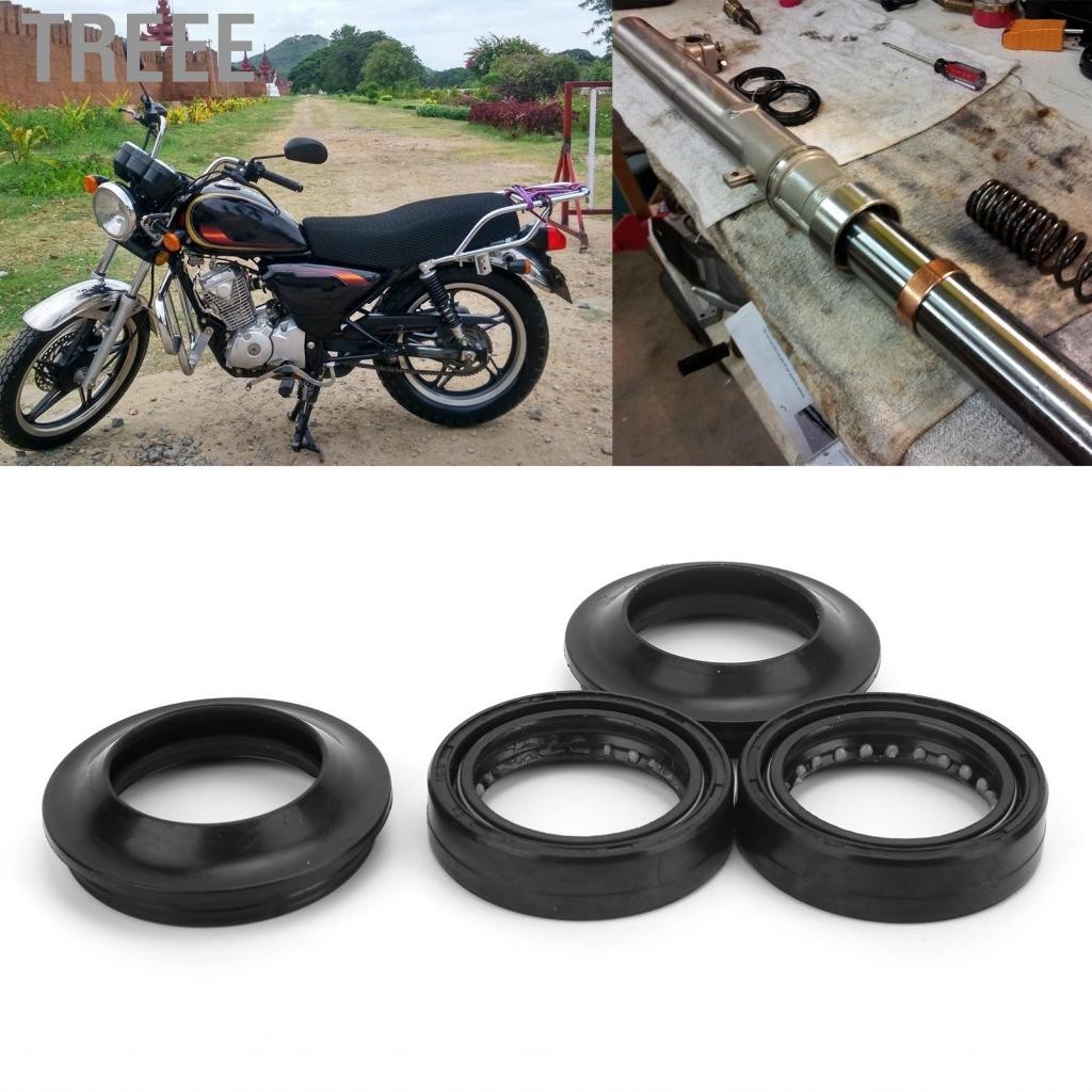 Treee ด้านหน้าส้อม Damper ซีลน้ำมันกันฝุ่น Fit สำหรับ Honda WuYang WY125A- C-F MCR | Shopee Thailand