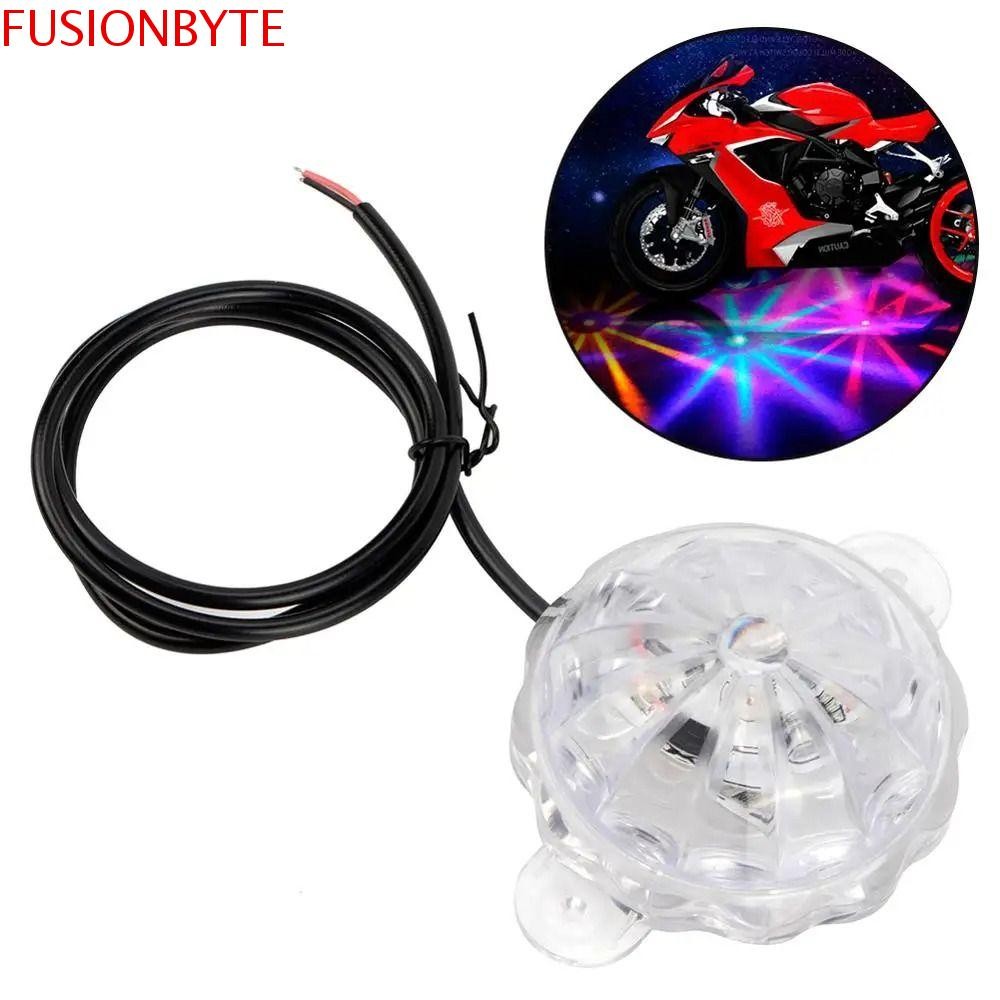 Fusionbyte ไฟแชสซี, ไฟท้ายด้านหลัง Led สีสันสดใส, โคมไฟตกแต่งแชสซี Universal DC 9-72V/12V ...