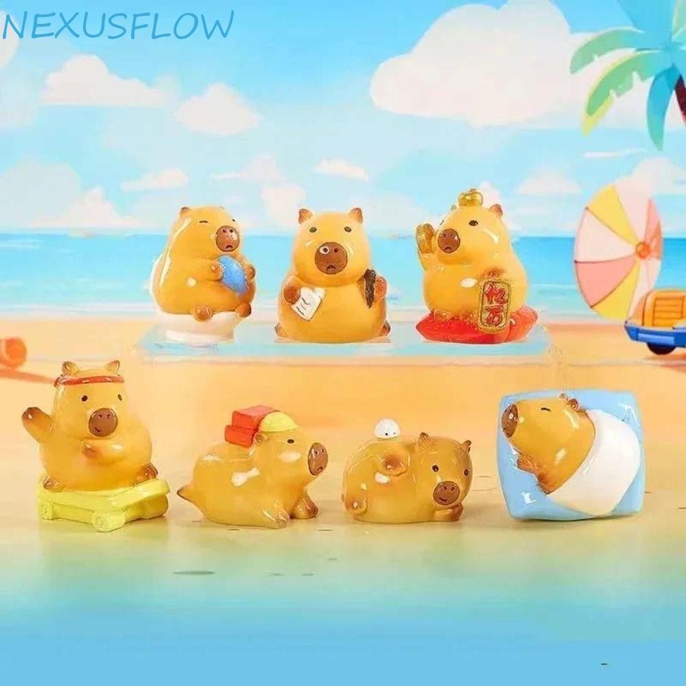 Nexusflow Capybara รูป, สัตว์ Capibara จําลอง Capibara รุ่น, เค้กตกแต่งรูปการ์ตูน Capybara สัตว์ ...