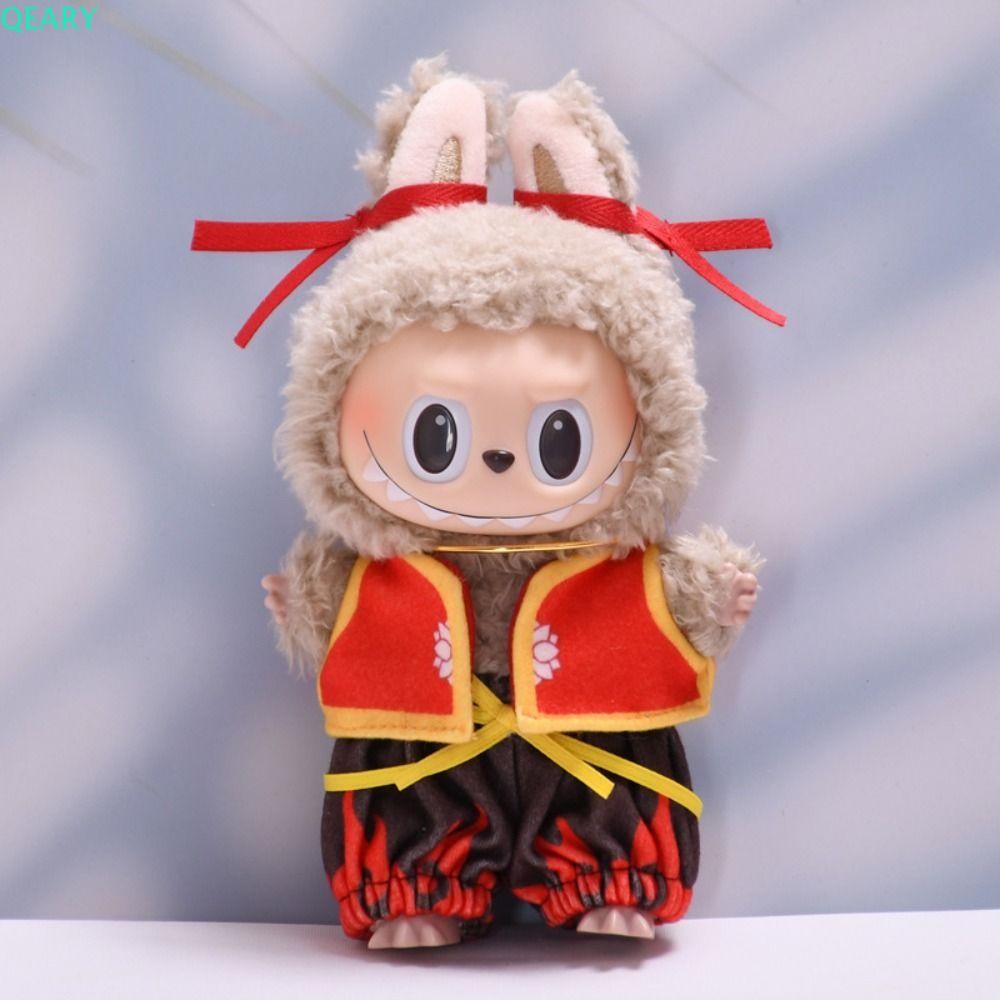 Qeary Labubu เสื้อผ้าตุ๊กตาชุด, Qian Kun วงกลม Hun Tian Ling นั่ง ...