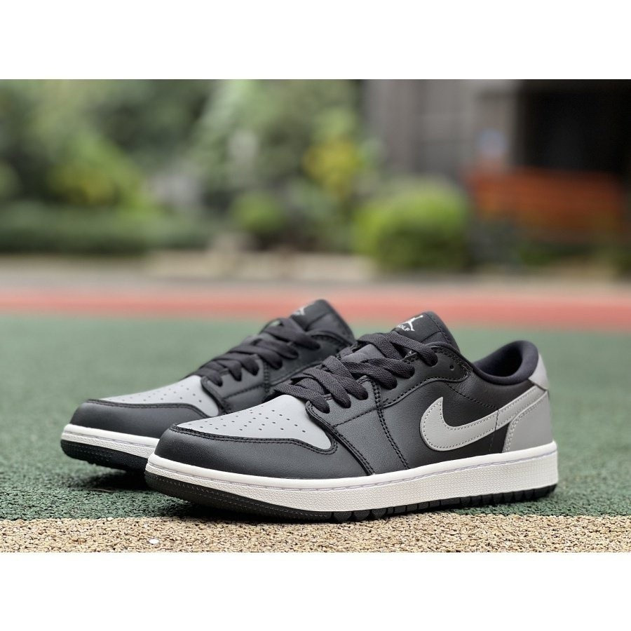ใหม่ Air Jordan 1 Retro Low สีดำเงา ชุดกอล์ฟ B j1 รุ่น dd9315-001 nvpu ...