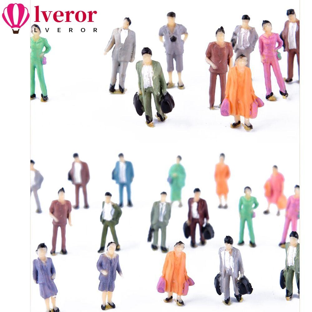 Lveror 10/30/50 ชิ้นคนตัวเลข 1:25/1:30/1:50/1:75 Scale Passengers DIY Scale รุ่น | Shopee Thailand