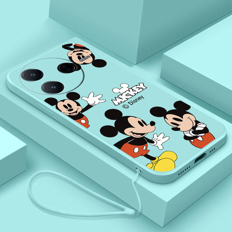 Poco F7 Pro Poco F7 Ultra เคสโทรศัพท์การ์ตูน Mickey Mouse Square Edge ...