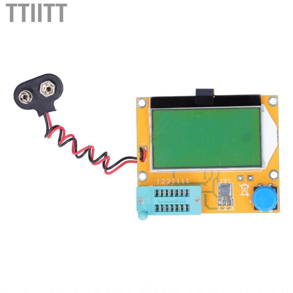 Ttiitt Capacitor Tester Meter Automatic Detection Transistor for ...