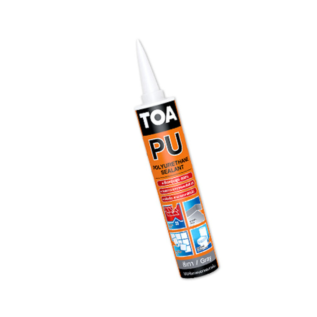 TOA PU Sealant กาวซิลิโคนอุดรอยรั่ว โพลียูรีเทน 310 มล. ทีโอเอ (หลอด) | Shopee Thailand