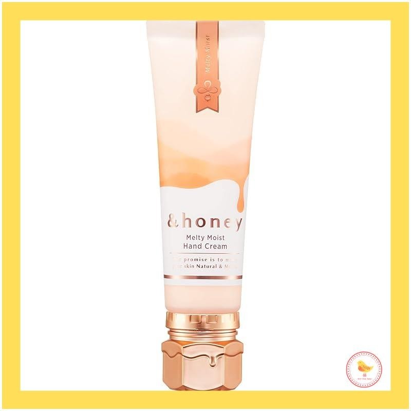 【Japan】&honey Melty Moist Hand Cream (Moisturizing) Pink Rose Honey Scent [ &honey Hand Care ...