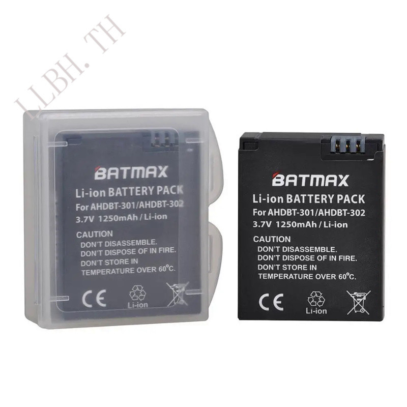 AHDBT-301 Battery for Go Pro Hero 3 3+ gopro3 gopro 3 Hero3 Battery ...