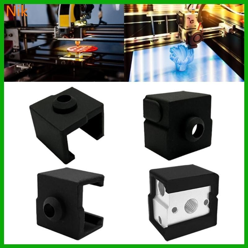Niki 3D เครื ่ องพิมพ ์ Hotend ถุงเท ้ าซิลิโคนสีดําเครื ่ องพิมพ ์ ...