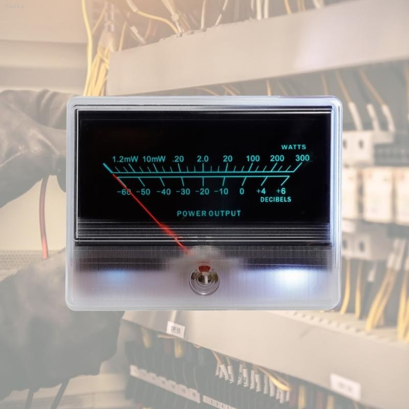 Yao Device DB Meter VU Ammeter พร ้ อมโคมไฟ Power Discharge Mechanical ...