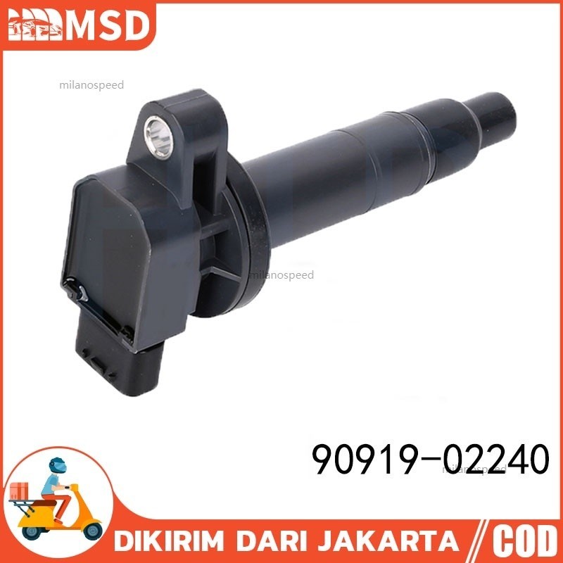 Toyota VIOS YARIS LIMO COIL IGNIS COIL YEAR 2001-2014 ORIGINAL 90919 ...