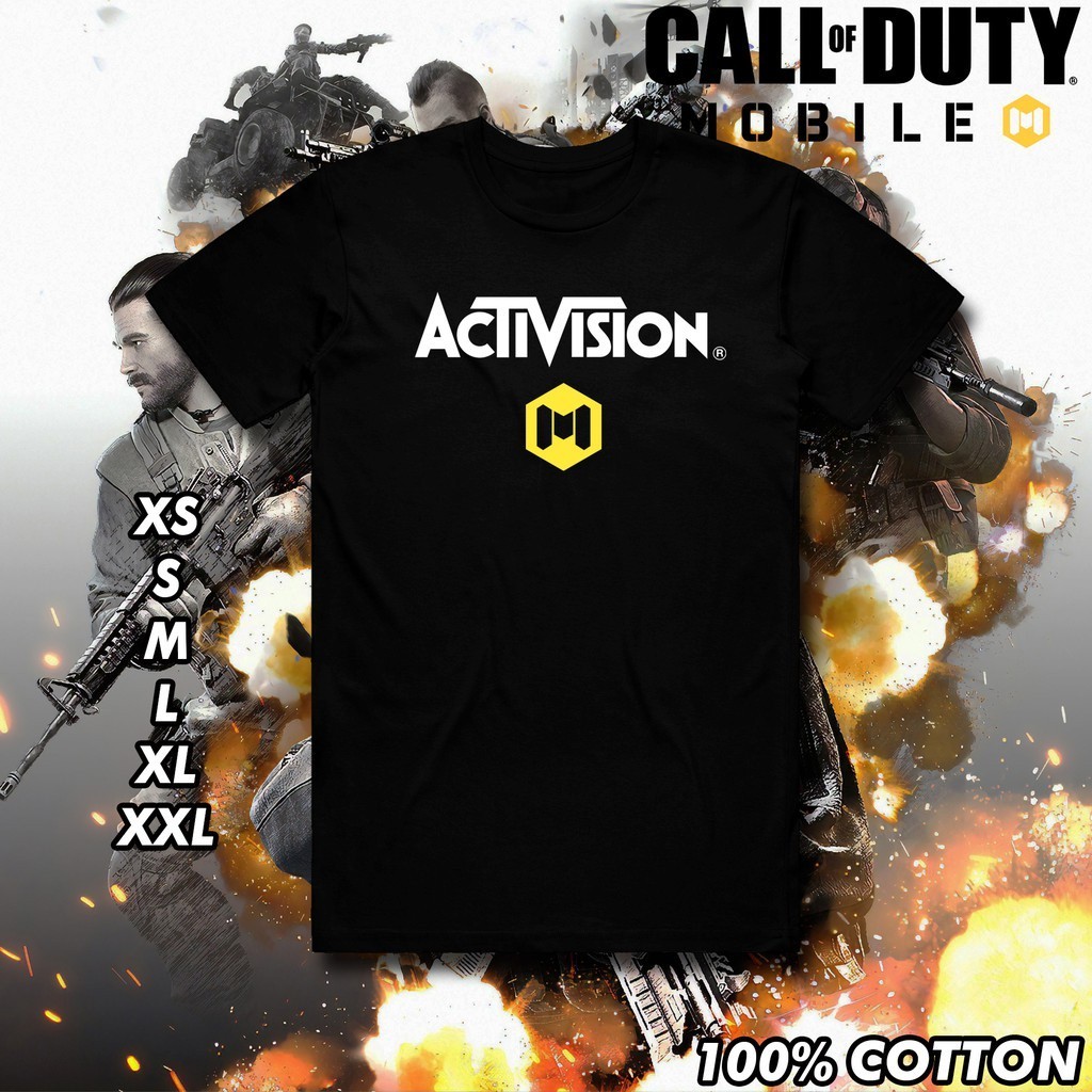 Call Of Duty Mobile AcTiVision New Trend Design Sh น่ารัก ธรรมดา สินค้ามาใหม่ สวยๆ ใส่สบายๆ วิน ...