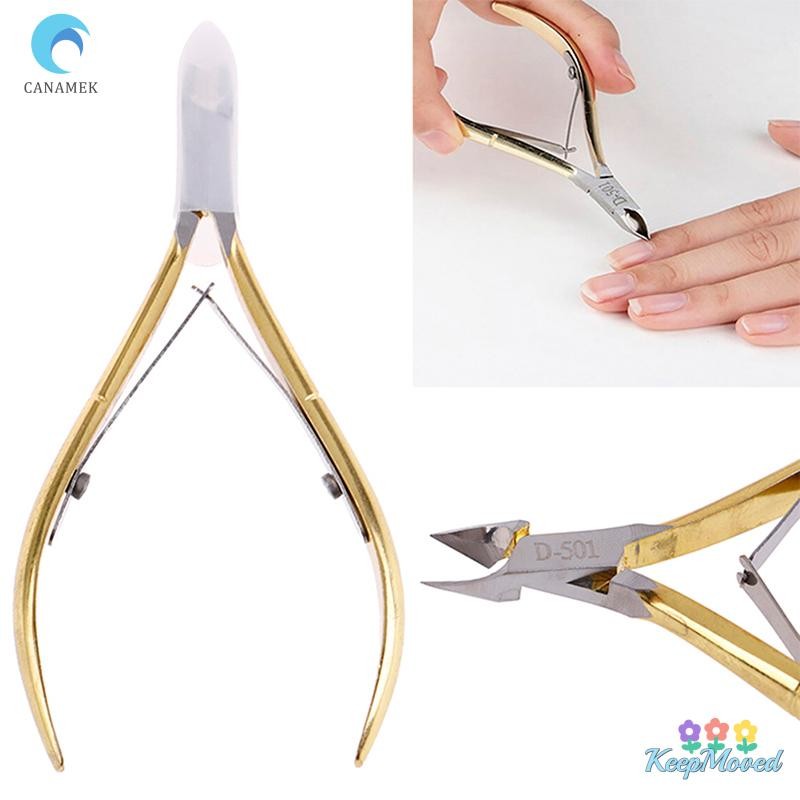 Keepmoved สแตนเลสสตีล Cuticle Nipper Dead Skin Cutter เล็บ Clipper เล็บ ...
