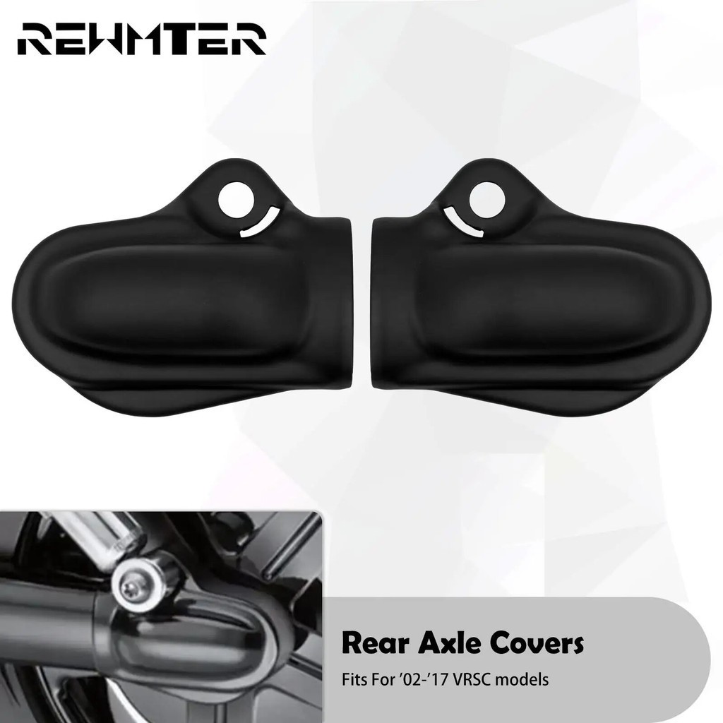 RW Motorcycle Rear Axle Covers Wheel Shaft Cap Side Protector Guard ...