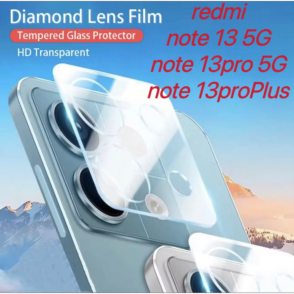 [ส่งจากไทย] ฟิล์มกระจกเลนส์กล้อง สำหรับ Xiaomi Redmi Note13/Note13Pro/Note13pro+ ฟิล์มเลนส์กล้อง ...