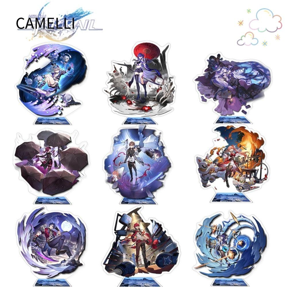 Camelli Honkai Star Rail Figures, Nihility Paths Acheron Anime Stand ...