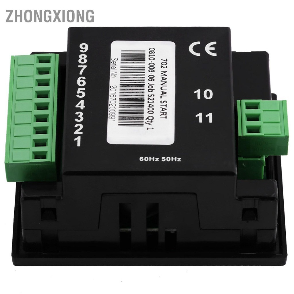 ZhongXiong 702 MS-HC Manual Start Generator Controller แผงบอร์ดพร้อมกุญแจ | Shopee Thailand