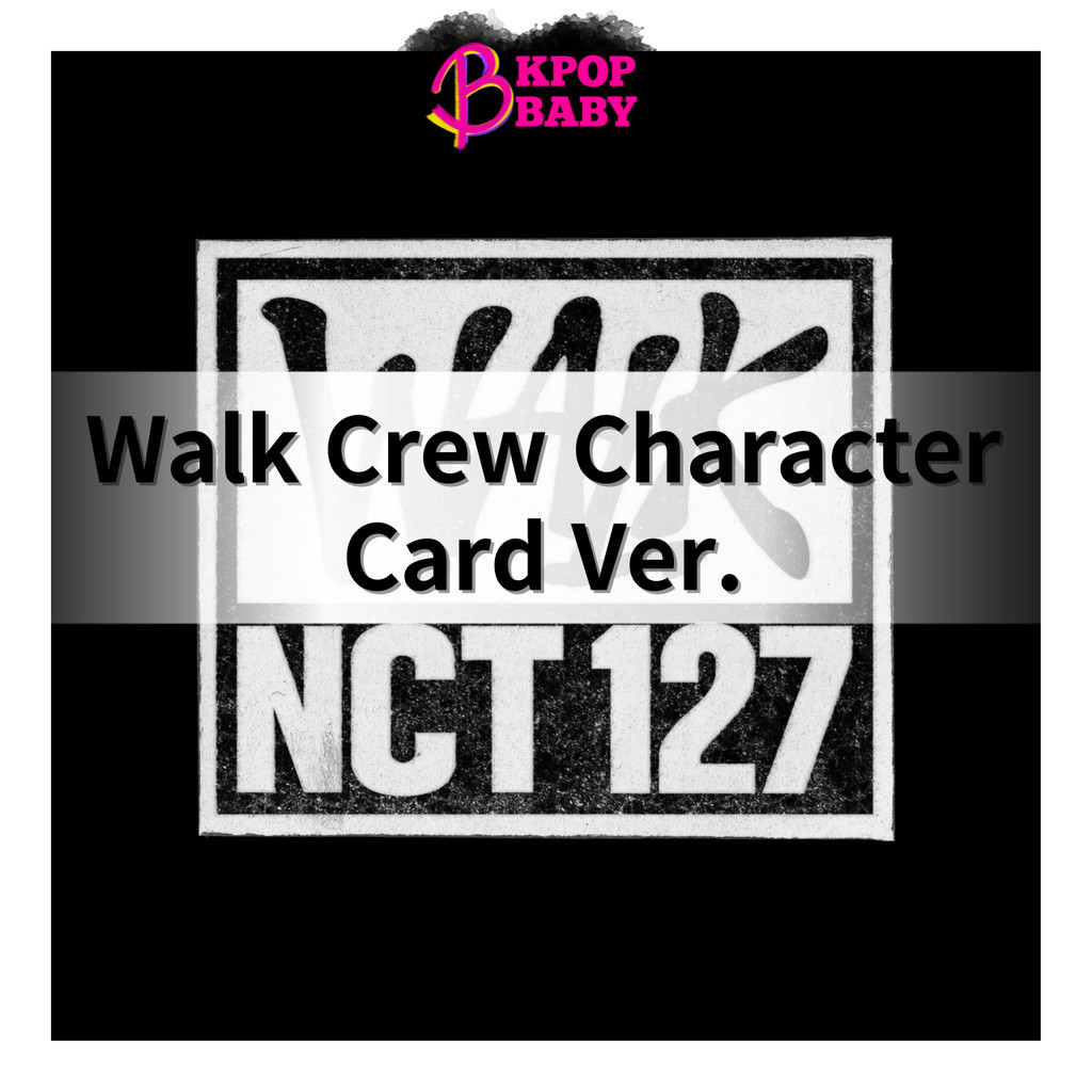 NCT 127 (Walk Crew Character Card Ver.) [WALK] The 6th Album | Shopee ...