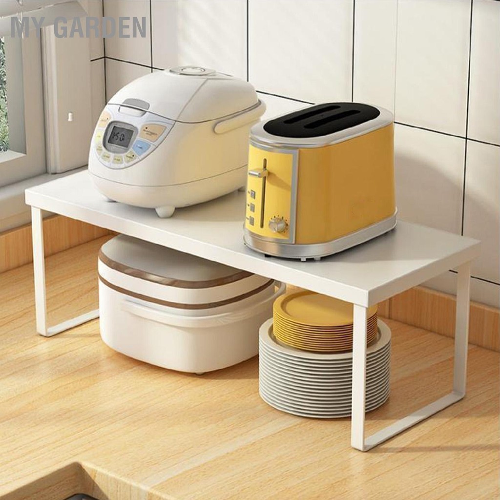 My Garden Kitchen Shelves Iron Cabinet Countertop Sturdy Pantry ...