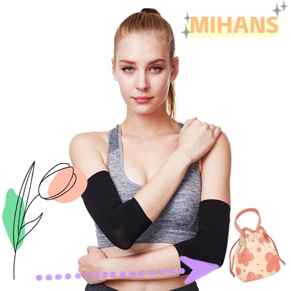Mih แผ่นข้อศอก, Masking Scar Cover Up Tattoo Arm Bandage, Elastic UV Protection Nylon Arm Sleeve ...