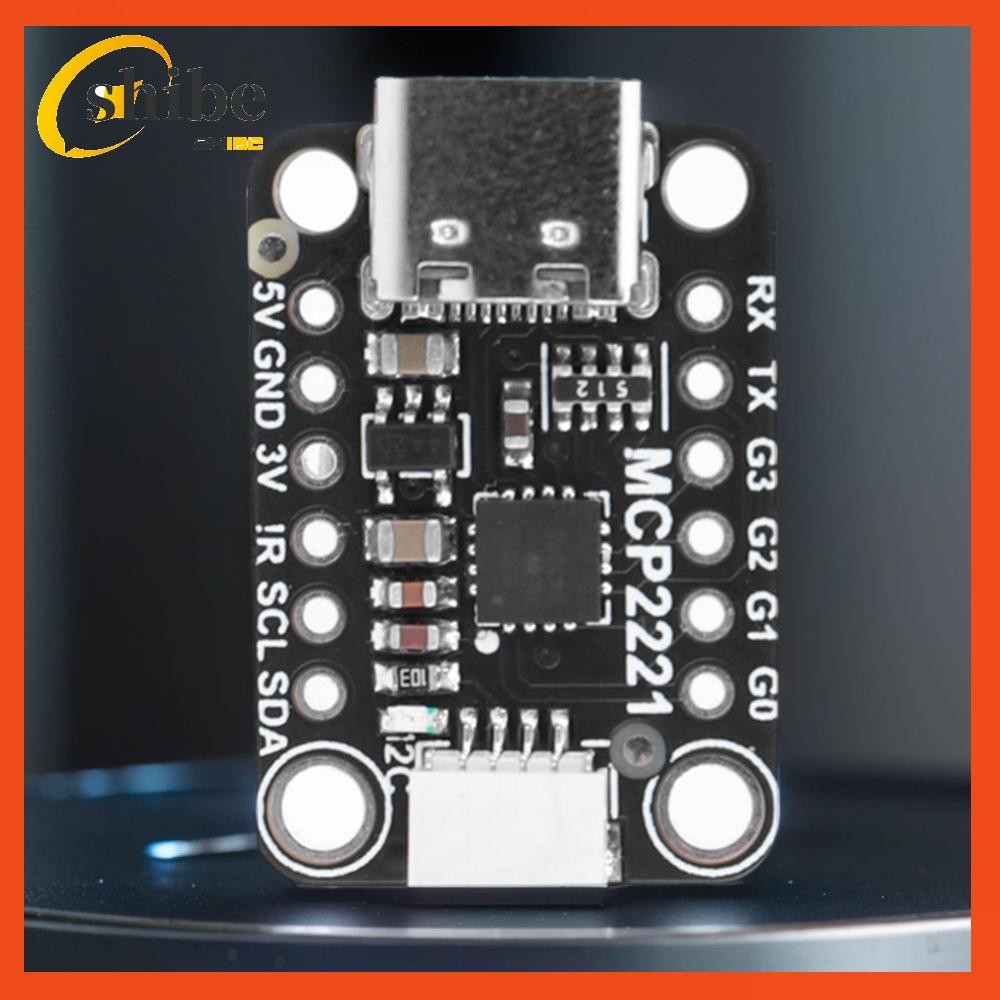 [shibell01.th] Mcp2221a วัตถุประสงค์ทั่วไป USB ถึง GPIO ADC I2C โมดูลบอร์ดสําหรับ Stemma QT ...