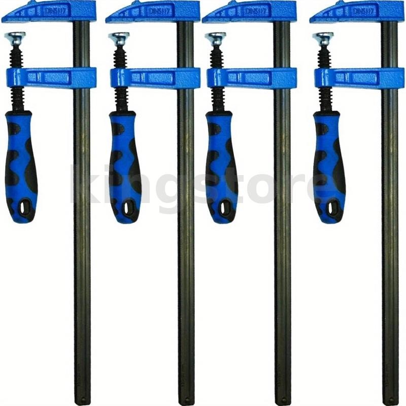 4 ชิ้น Heavy Duty F Clamp ชุด Quick Grip ความแข็งแรงสูง 6/12 นิ้วโลหะ ...