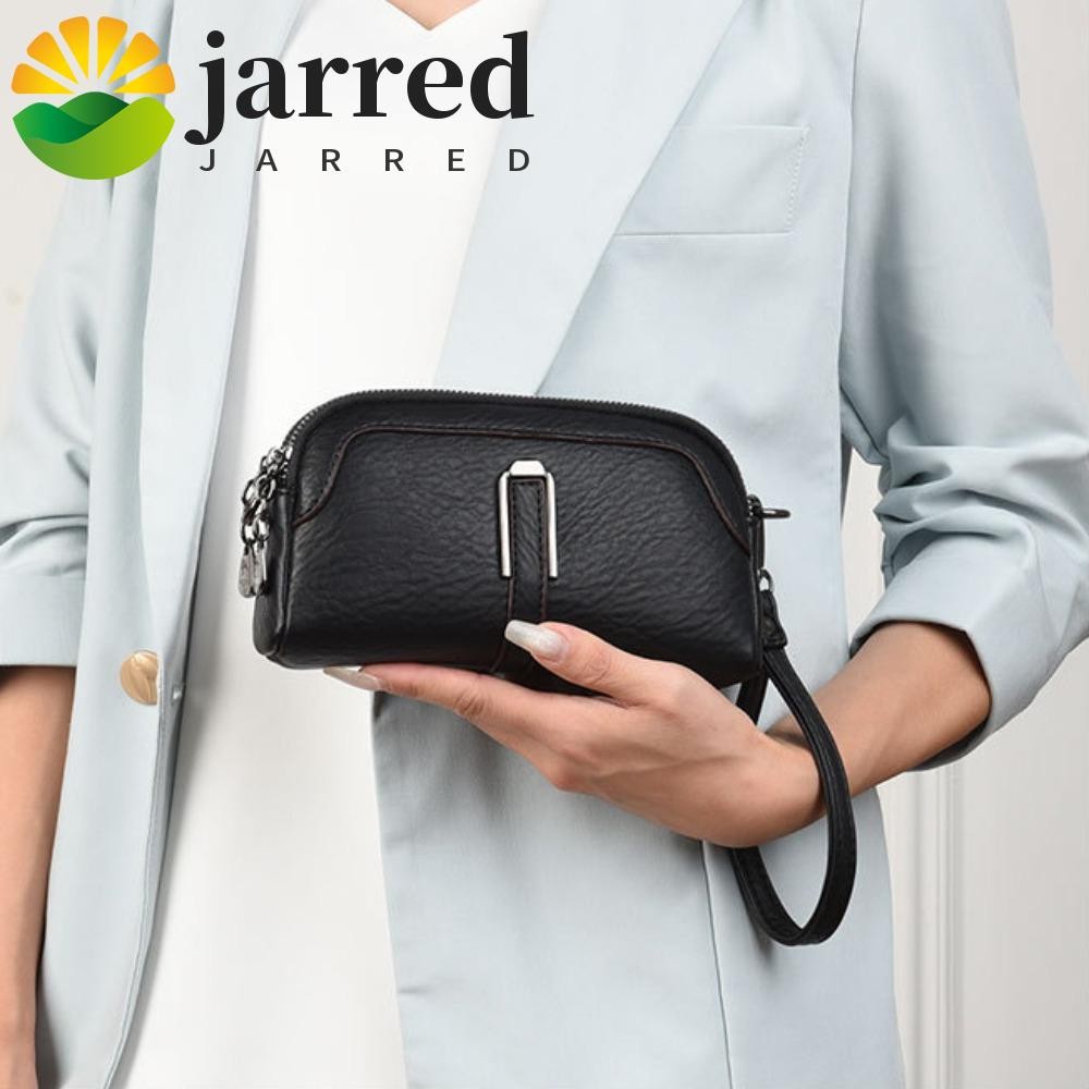Jarred กระเป๋าสะพายข้าง, Retro Soft Commute กระเป๋าสะพาย, Casual สีทึบ PU หนังความจุขนาดใหญ่ ...