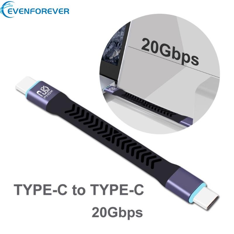 Ev 20Gbps USB3 2 สาย TypeC ชาร์จเร็ว UsbC ถึง UsbC ความเร็วสายข้อมูล ...