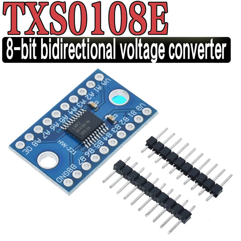 3.3v 5V TXS0108E 8 Channel Logic ระดับ Bi-directional Converter โมดูล ...