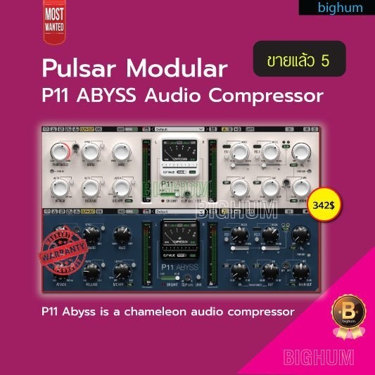 Pulsar Modular P11 ABYSS Compressor | VST Software windows / mac ...
