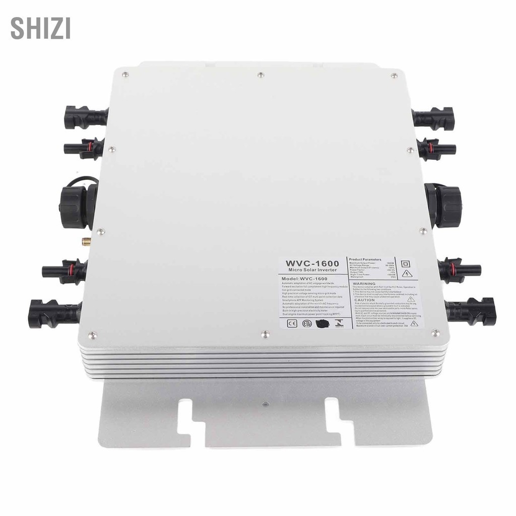 ShiZi 1600W Solar Grid Tie Micro Inverter 120V 230V IP65 อลูมิเนียมกัน ...