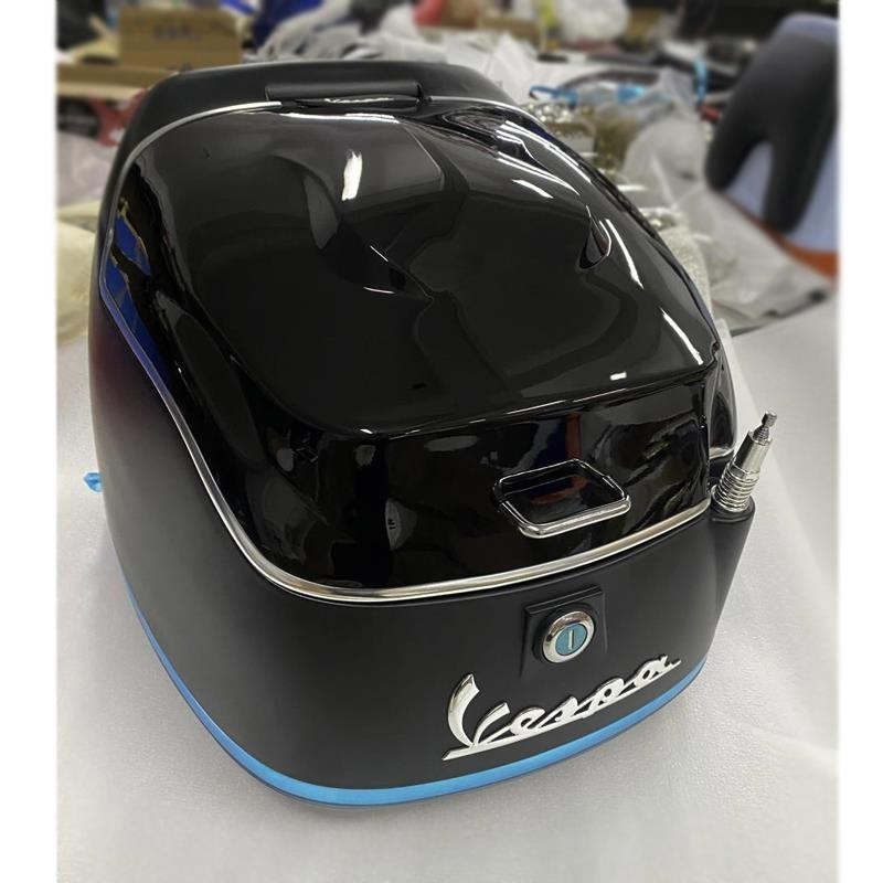 คุณภาพดี Vespa 150 Sprint กล ่ องท ้ ายรถจักรยานยนต ์ gts300Vespa Retro ...